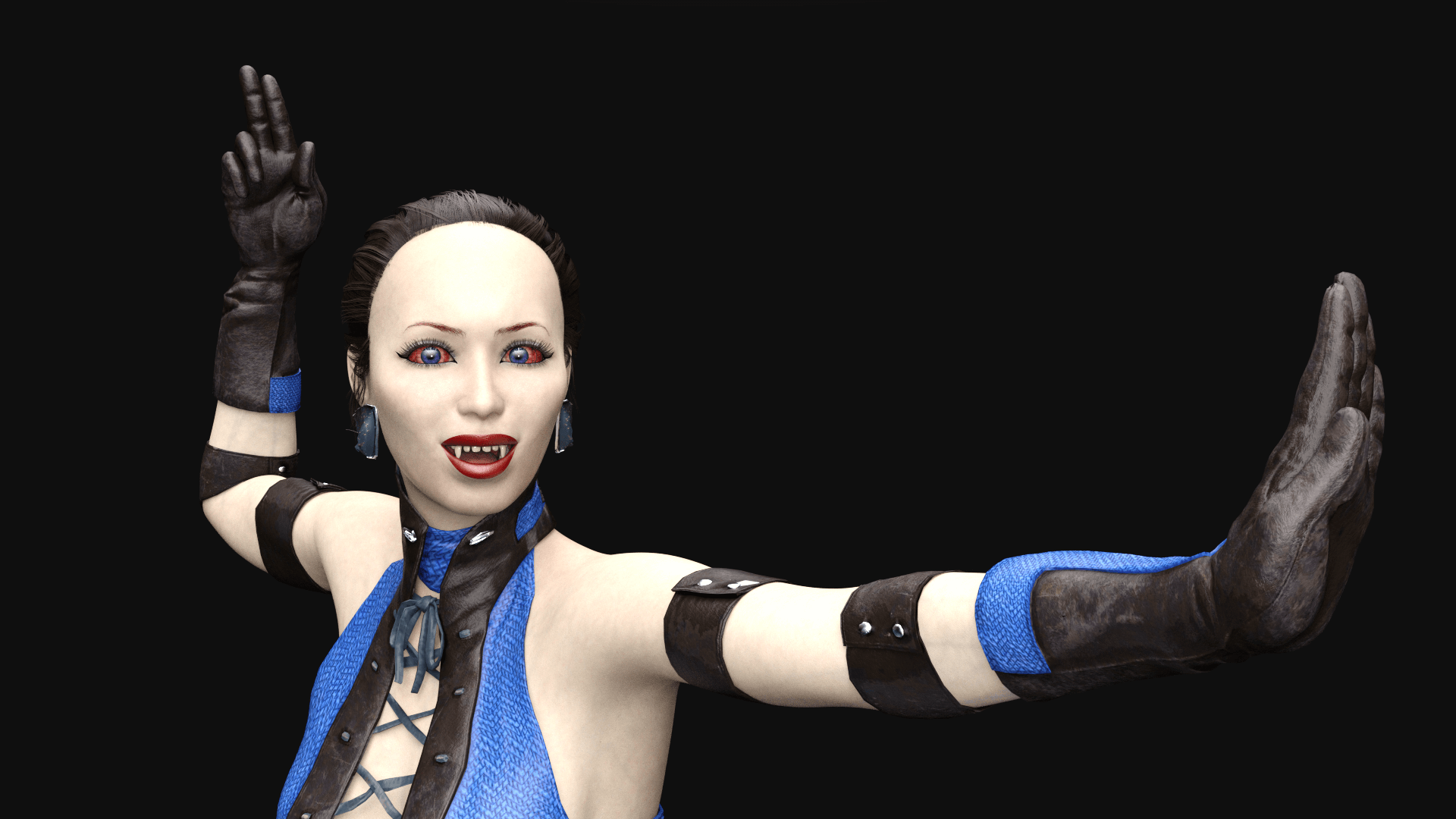 Row the Dancer 3D Render | RenderHub Gallery