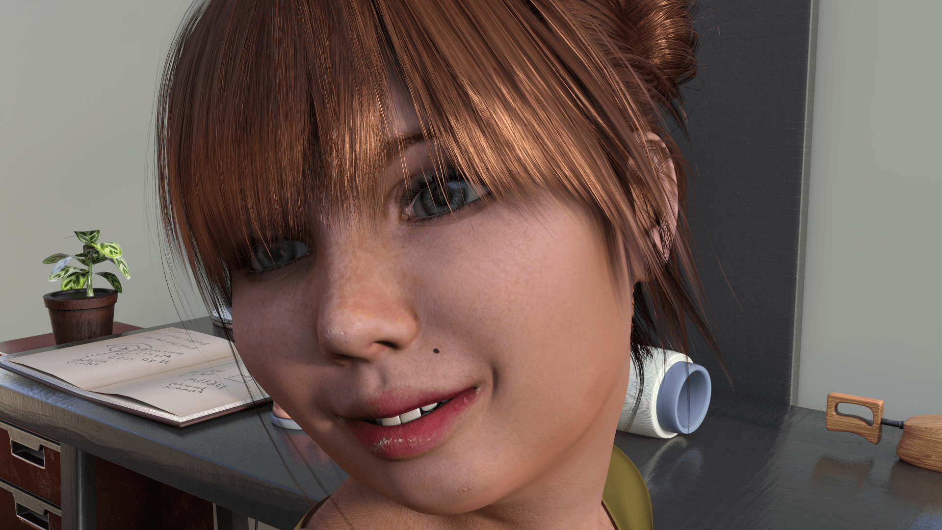 The Intern 3D Render, Digital Art by LovecraftianPenguin