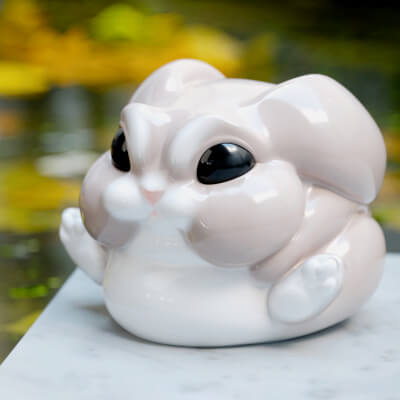 Cute Chubby Rabbit - Free 3D Model by lovely3dstocker