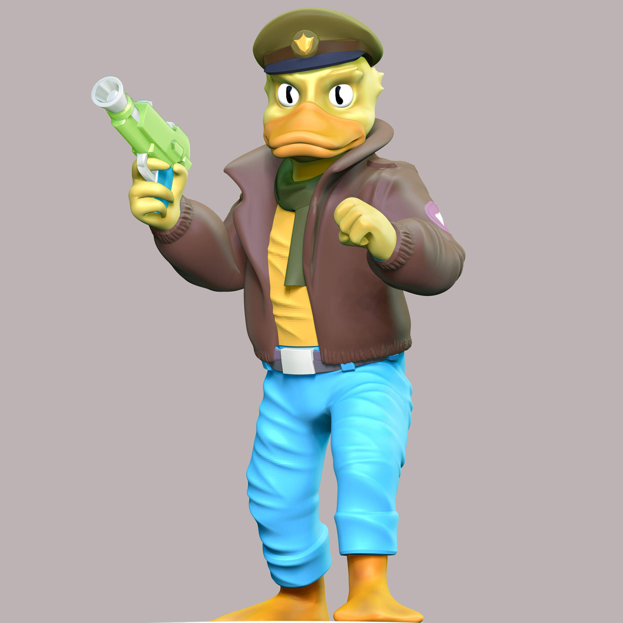 Ace Duck - Teenage Mutant Ninja Turtles 3D Model by lovemodel