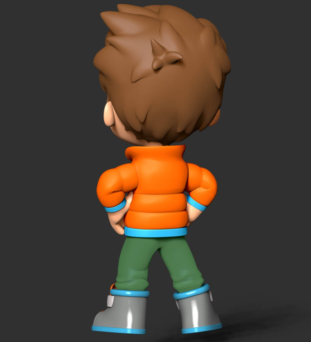 Alex Porter - Paw Patrol 3D Model by lovemodel