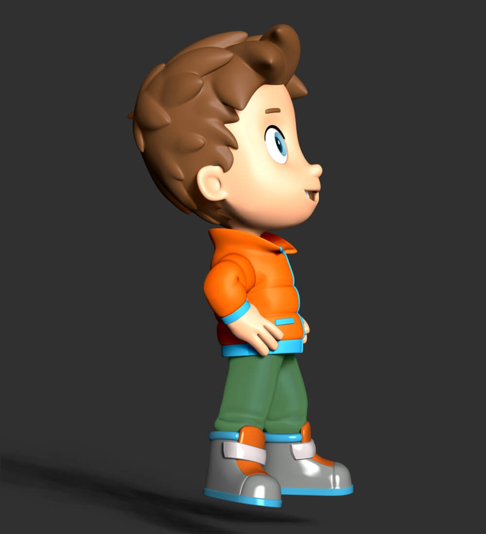 Alex Porter - Paw Patrol 3D Model by lovemodel