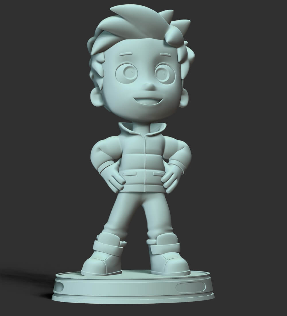 Alex Porter - Paw Patrol 3D Model by lovemodel