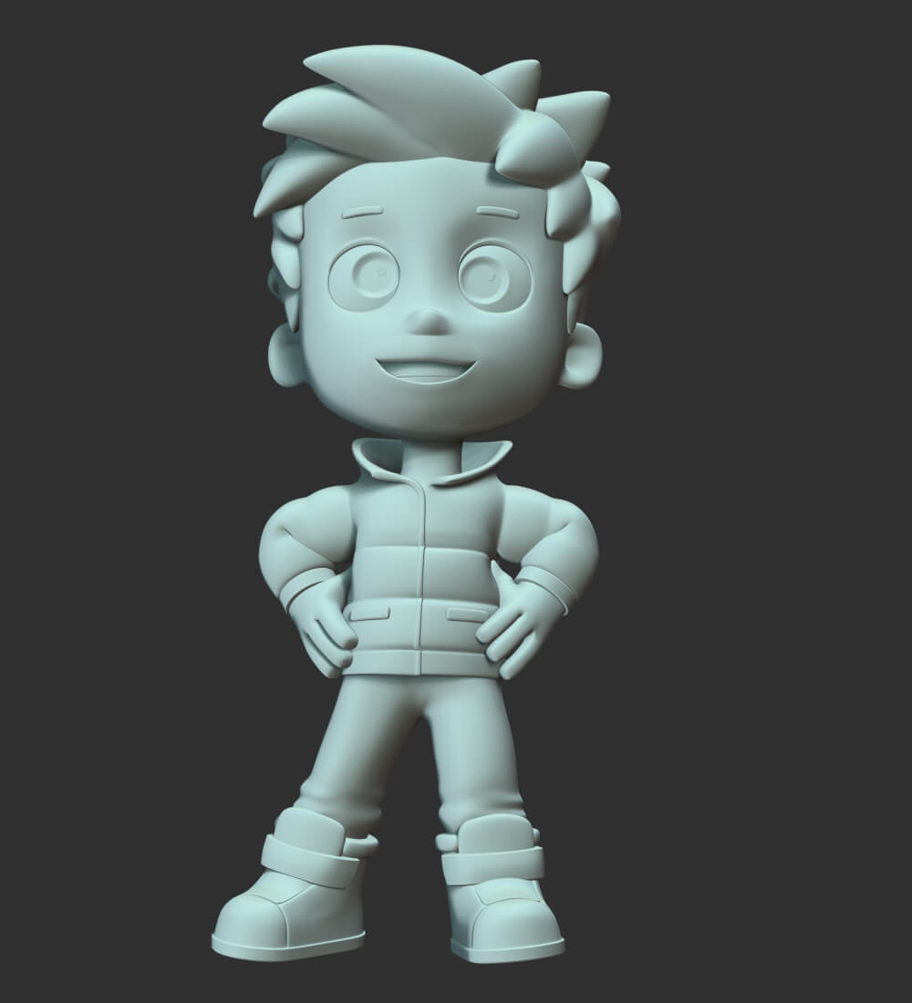Alex Porter - Paw Patrol 3D Model by lovemodel
