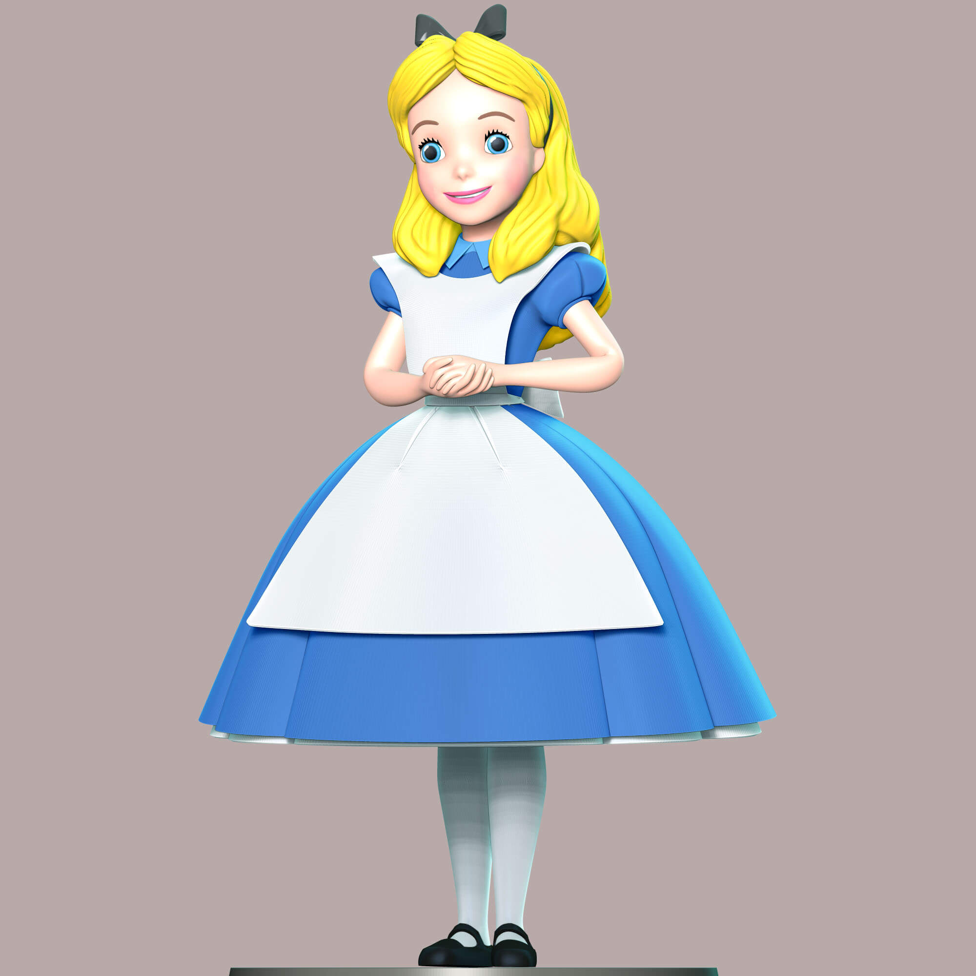 Alice Fan Art - 3D Model by lovemodel