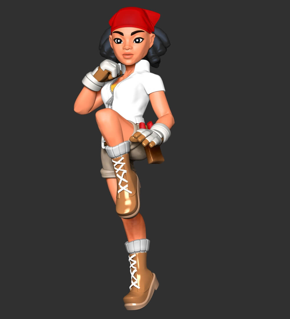 Anaya - Tomb Raider Reloaded 3D Model by lovemodel