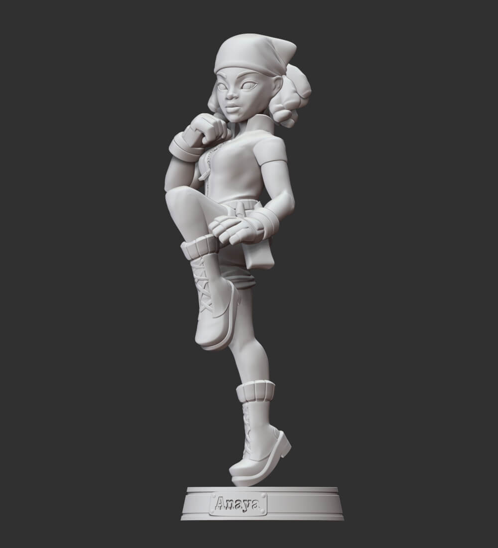 Anaya - Tomb Raider Reloaded 3D Print Model by lovemodel