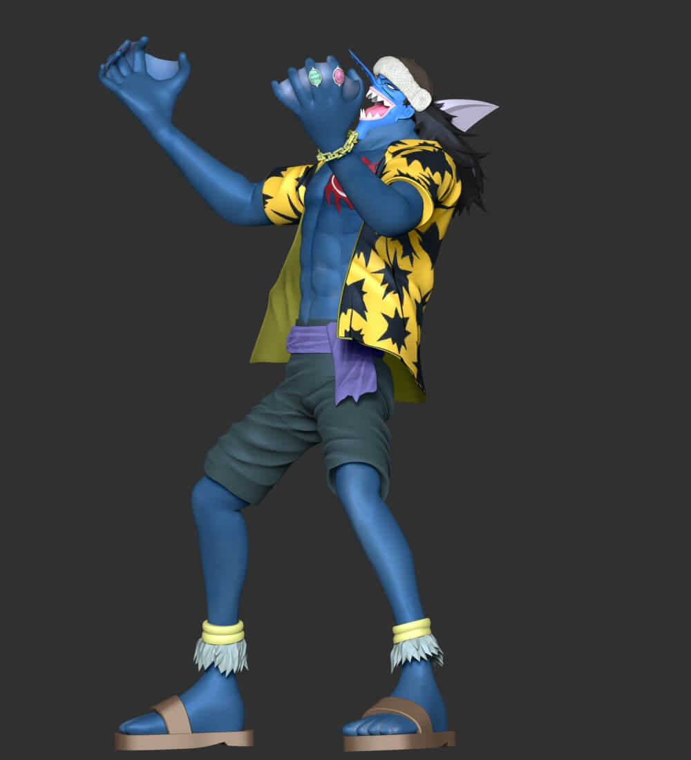 Arlong - One Piece 3D Model by lovemodel