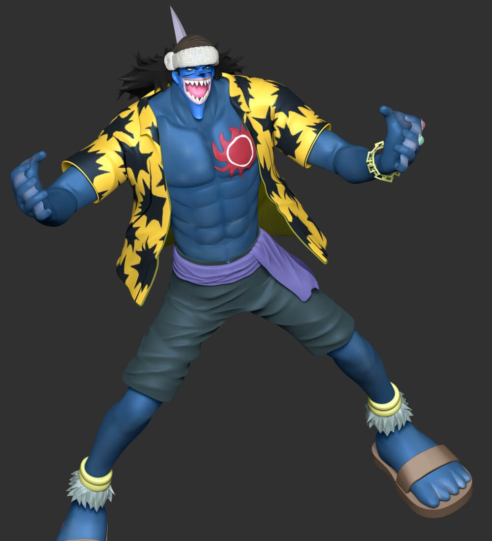 Arlong - One Piece 3D Model by lovemodel