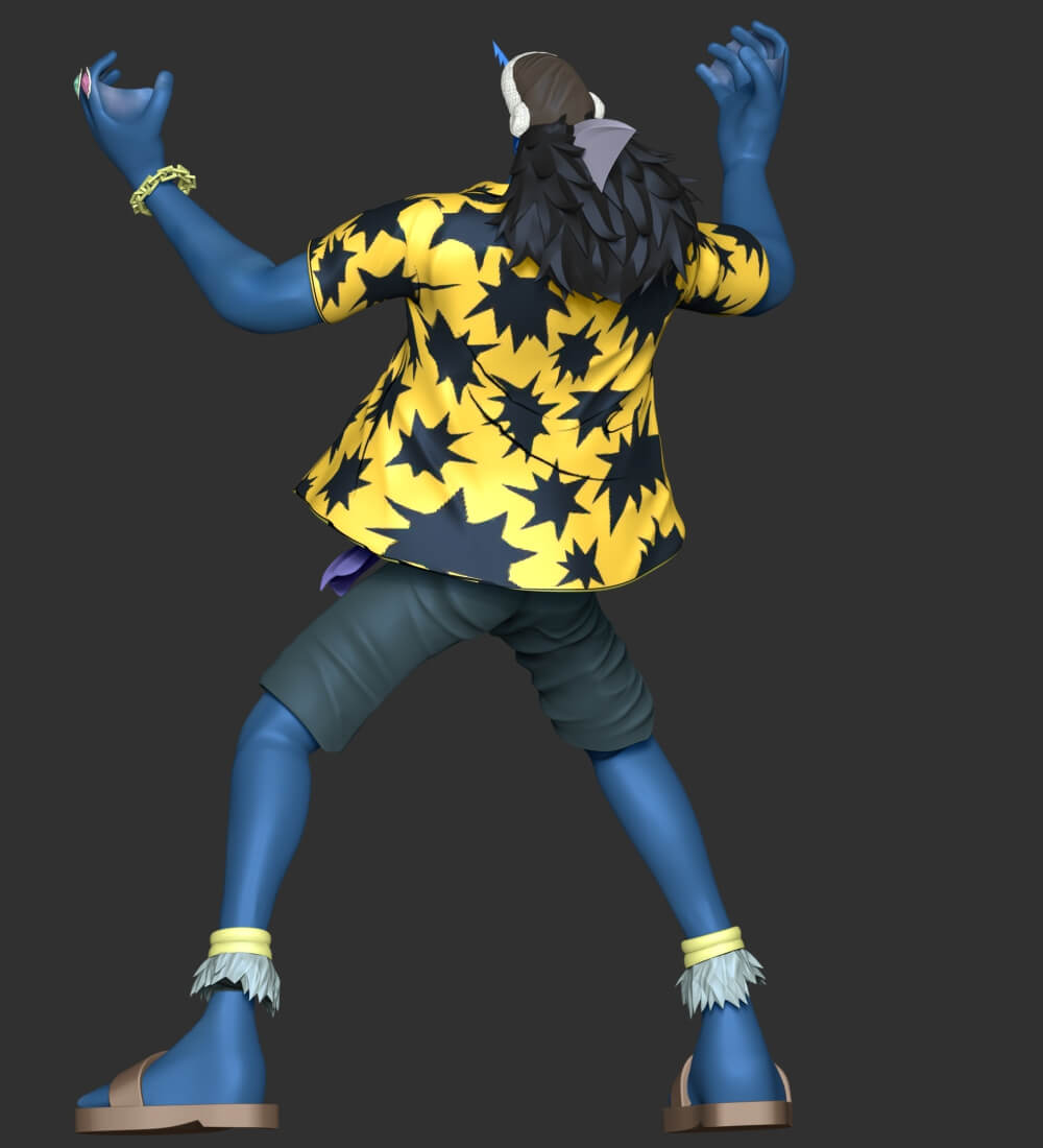 Arlong - One Piece 3D Print Model by lovemodel