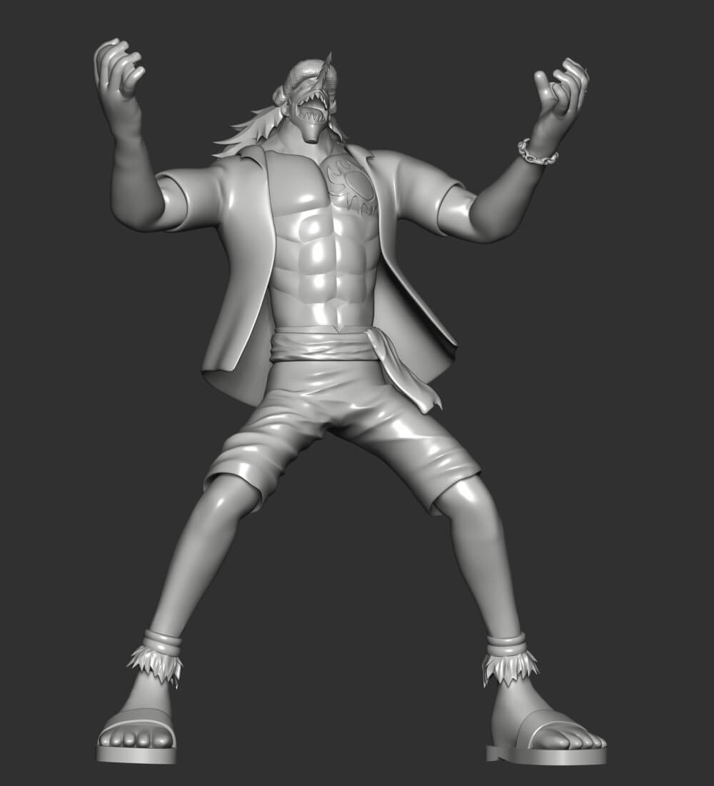 Arlong - One Piece 3D Model by lovemodel