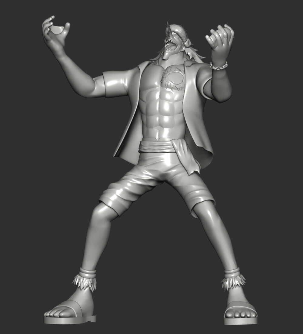 Arlong - One Piece 3D Print Model by lovemodel