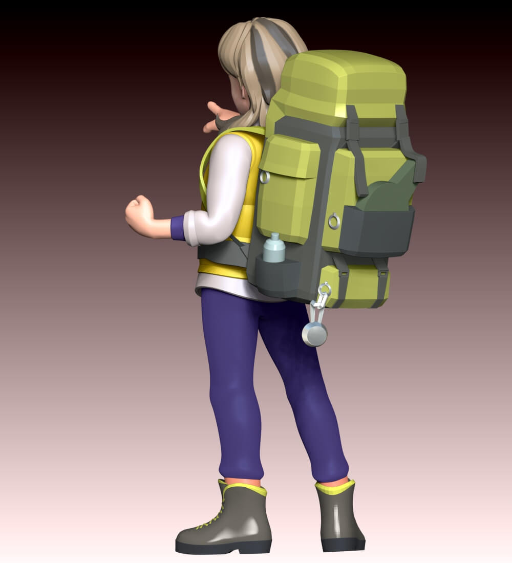 Arven - Pokemon 3D Model by lovemodel