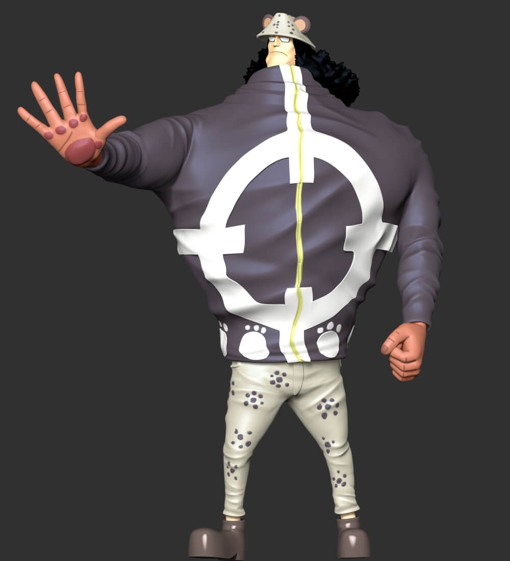 Bartholomew Kuma - One Piece 3D Print Model by lovemodel