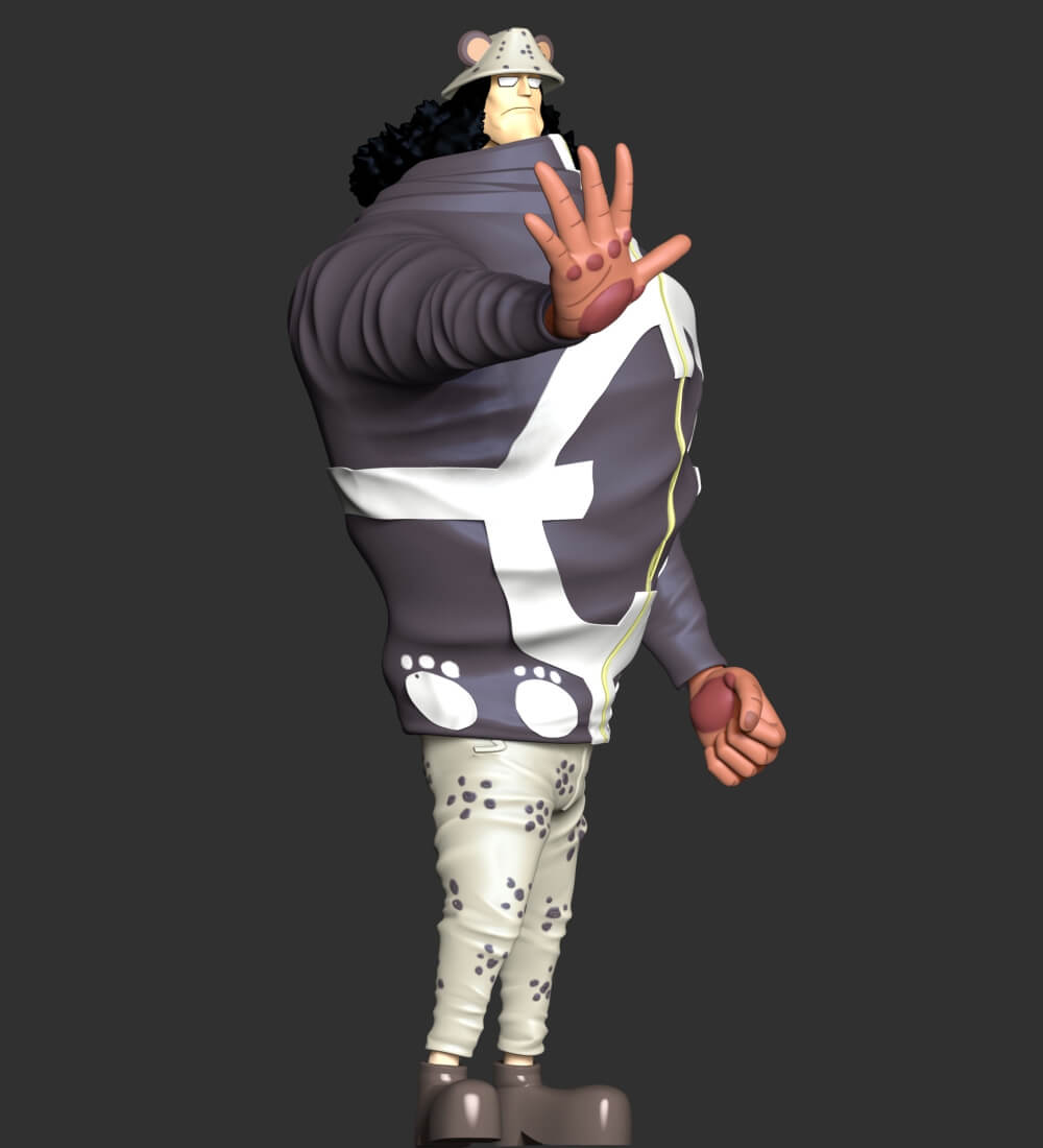 Bartholomew Kuma - One Piece 3D Print Model by lovemodel