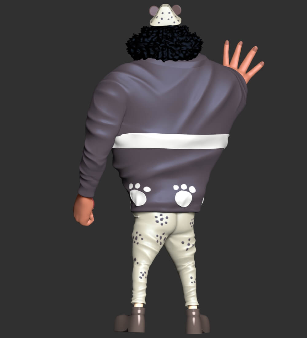 Bartholomew Kuma - One Piece 3D Print Model by lovemodel