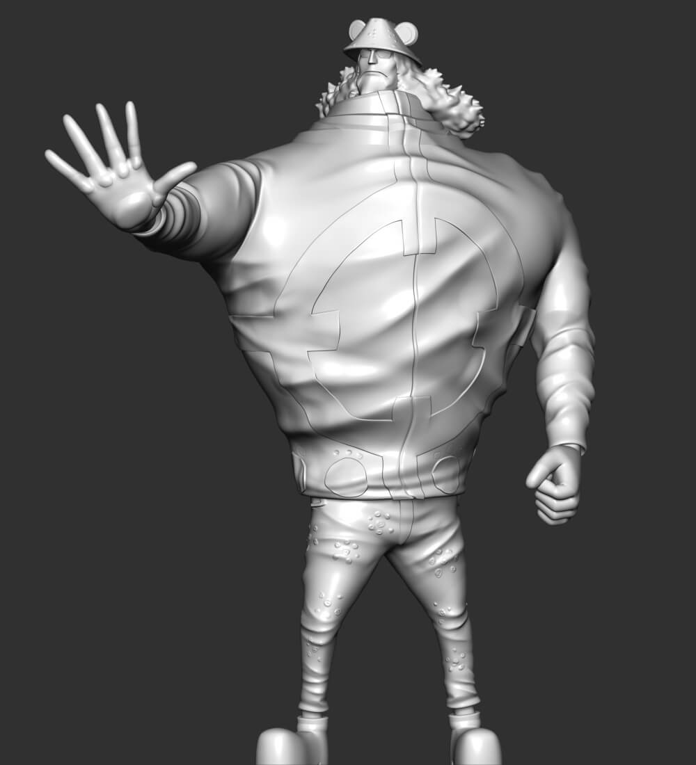 Bartholomew Kuma - One Piece 3D Print Model by lovemodel