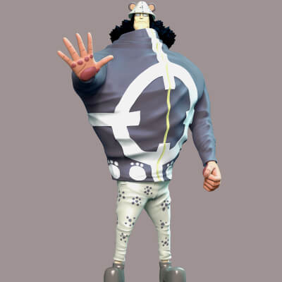 Bartholomew Kuma - One Piece 3D Model by lovemodel