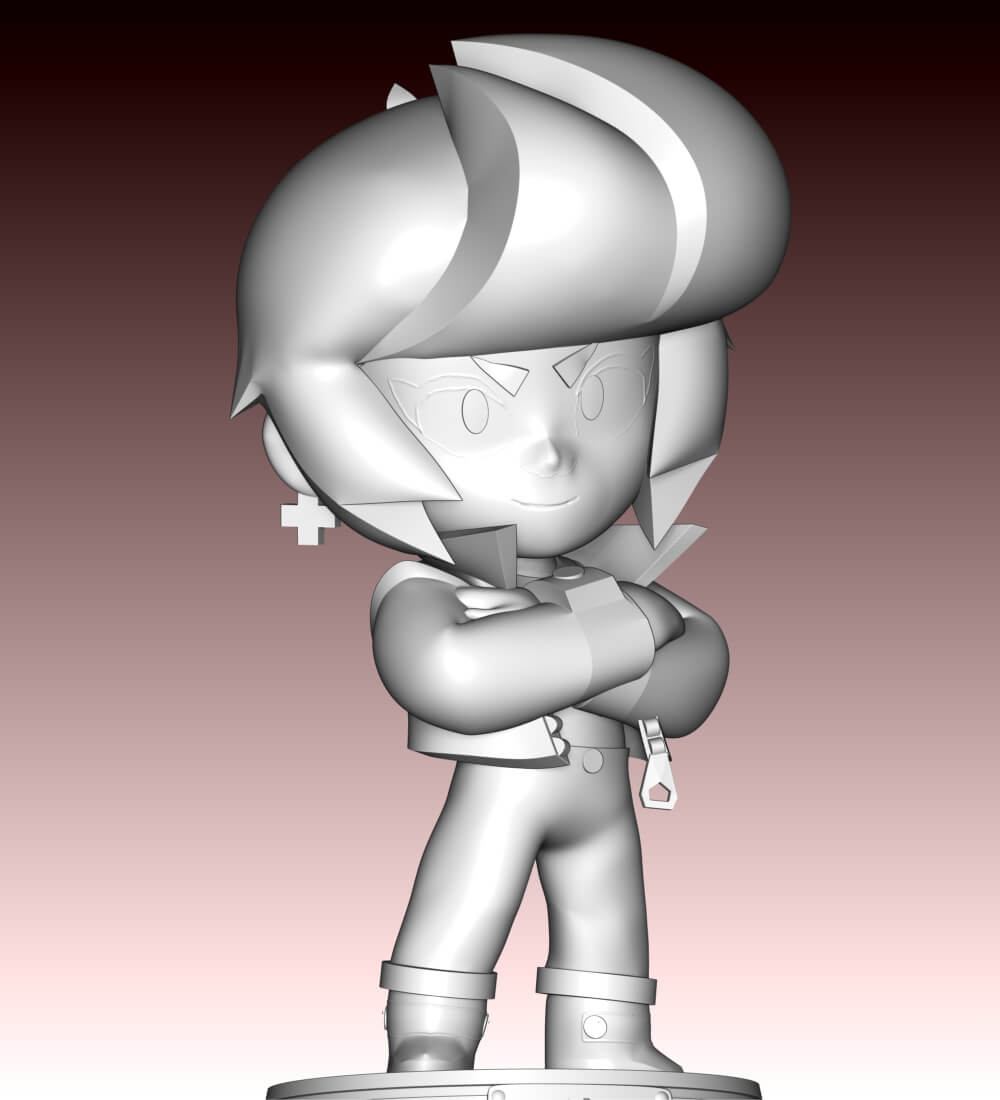 Bibi - Brawl Stars 3D Model by lovemodel
