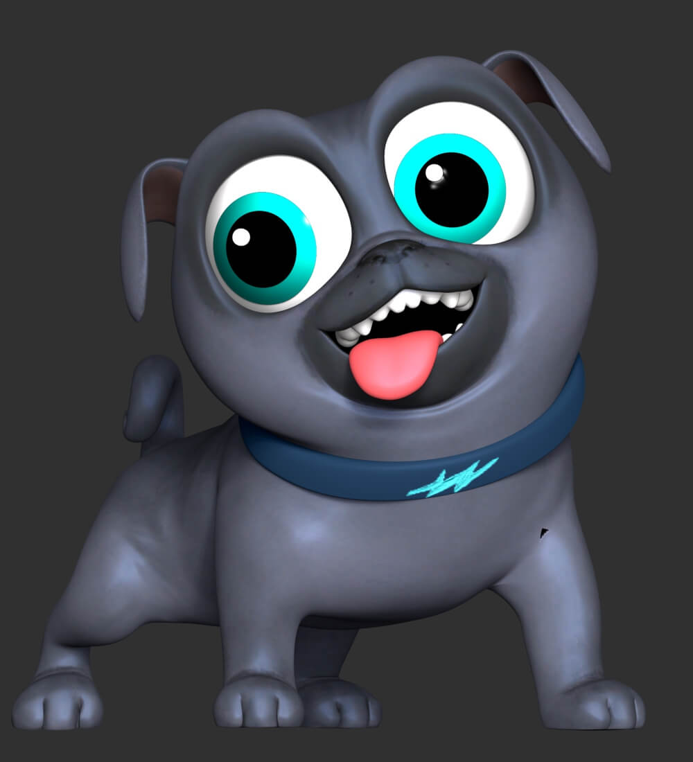 Bingo - Puppy Dog Pals 3D Model by lovemodel