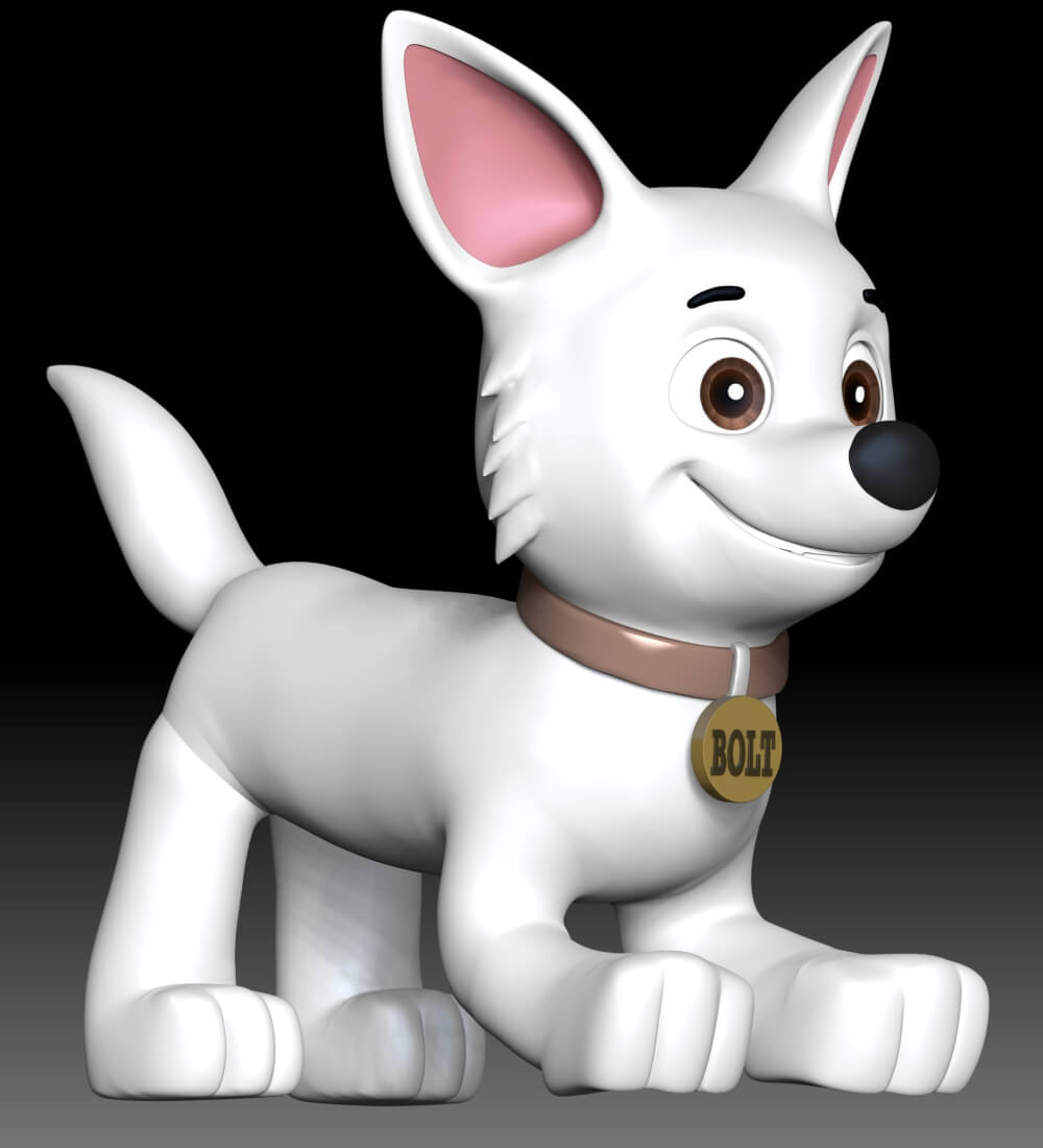 Bolt - Paw Patrol 3D Model by lovemodel