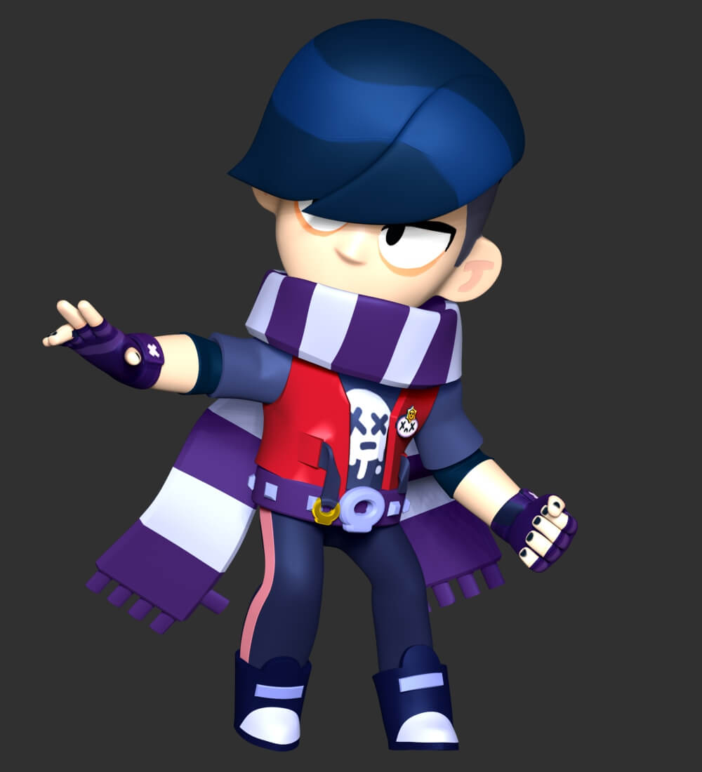 Brawl Stars - Edgar 3D Model by lovemodel