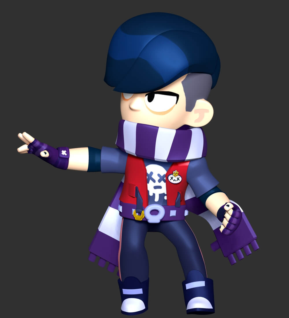 Brawl Stars - Edgar 3D Model by lovemodel