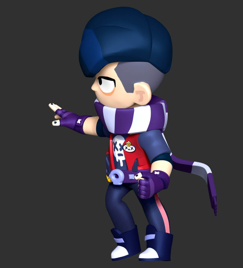 Brawl Stars - Edgar 3D Model by lovemodel