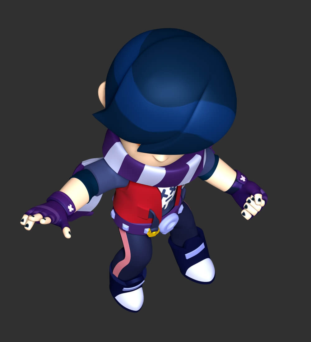 Brawl Stars - Edgar 3D Model by lovemodel