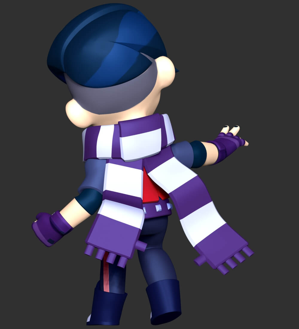 Brawl Stars - Edgar 3D Model by lovemodel