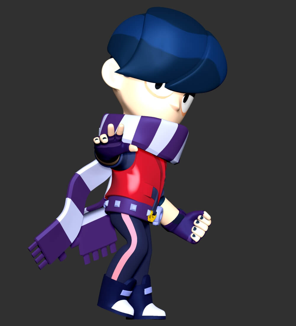 Brawl Stars - Edgar 3D Model by lovemodel