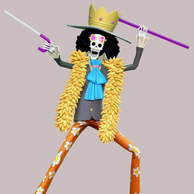 Brook Fan Art - 3D Model by lovemodel