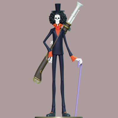 Brook Strong World - 3D Model by lovemodel