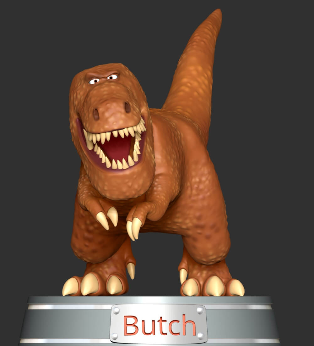 Butch - The Good Dinosaur 3D Model by lovemodel