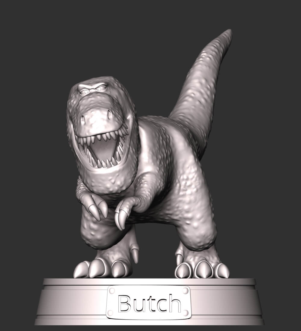 Butch - The Good Dinosaur 3D Model by lovemodel