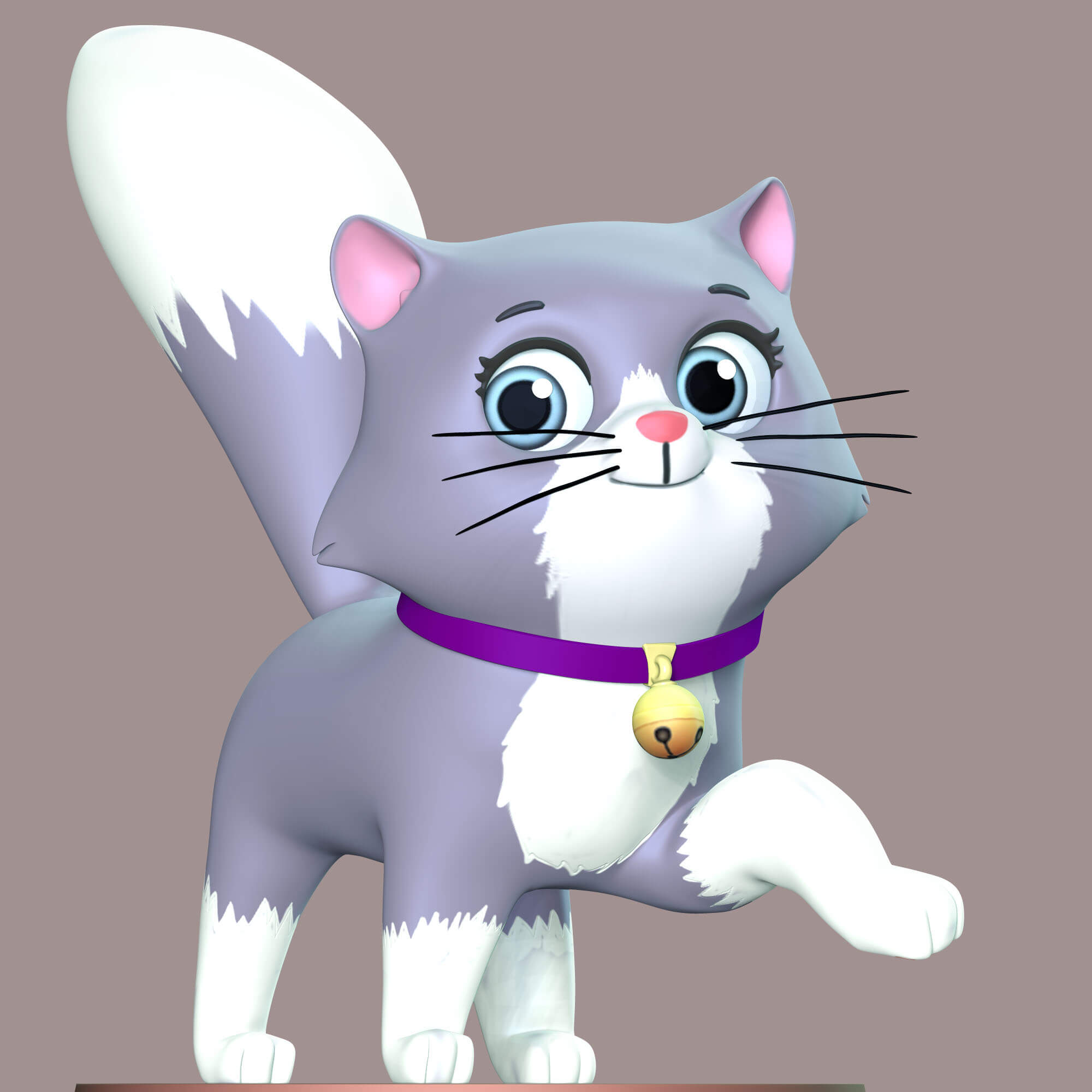 Cali Cat - Paw Patrol 3D Model by lovemodel