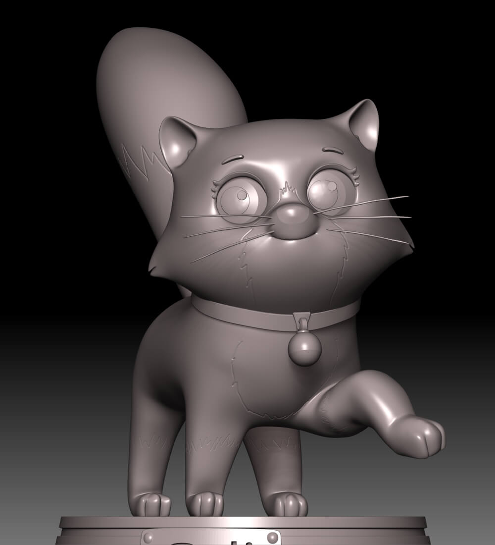 Cali Cat - Paw Patrol 3D Model by lovemodel