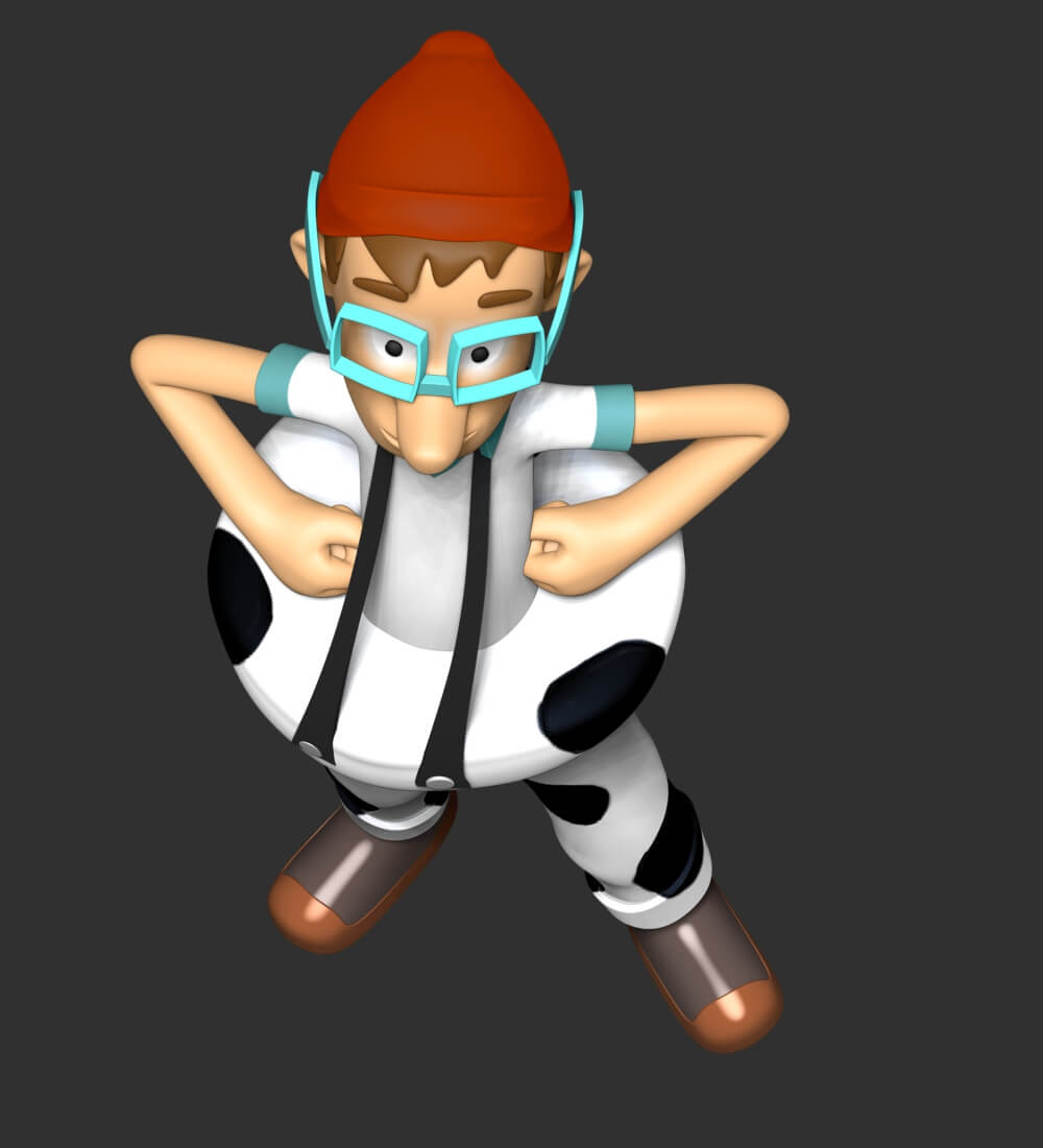 Captain Turbot Cowpants - 3D Print Model by lovemodel