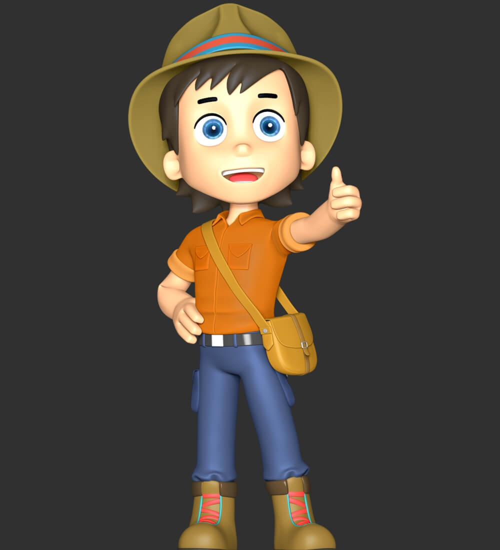 Carlos - Paw Patrol 3D Model by lovemodel