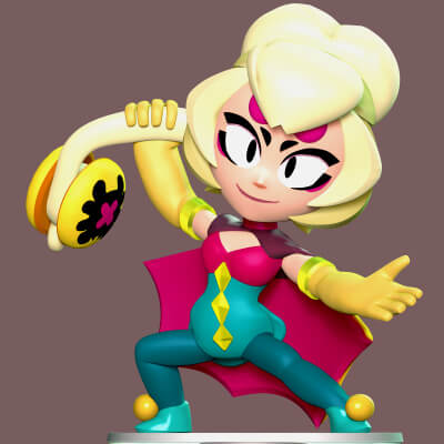 Charlie - Brawl Stars 3D Model by lovemodel