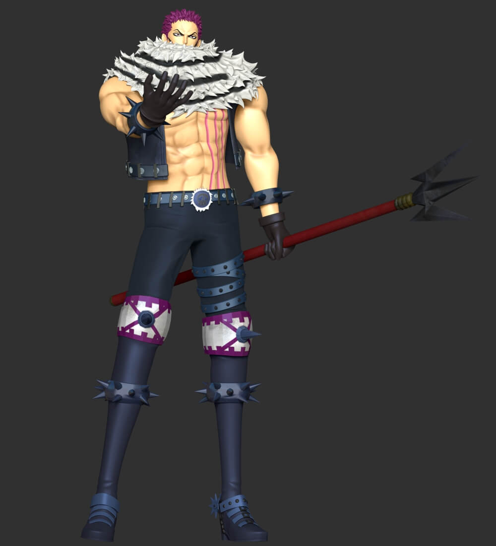 Charlotte Katakuri - One Piece 3D Model by lovemodel