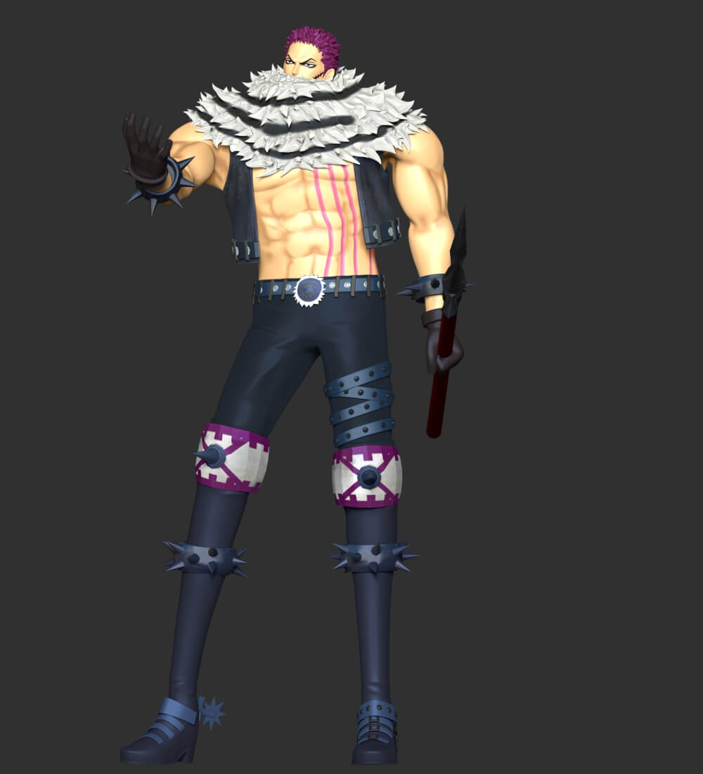 Charlotte Katakuri - One Piece 3D Model by lovemodel