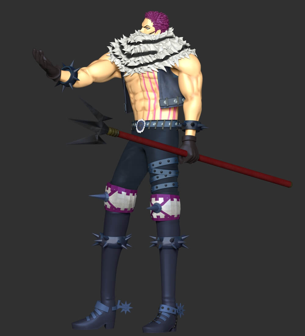 Charlotte Katakuri - One Piece 3D Model by lovemodel