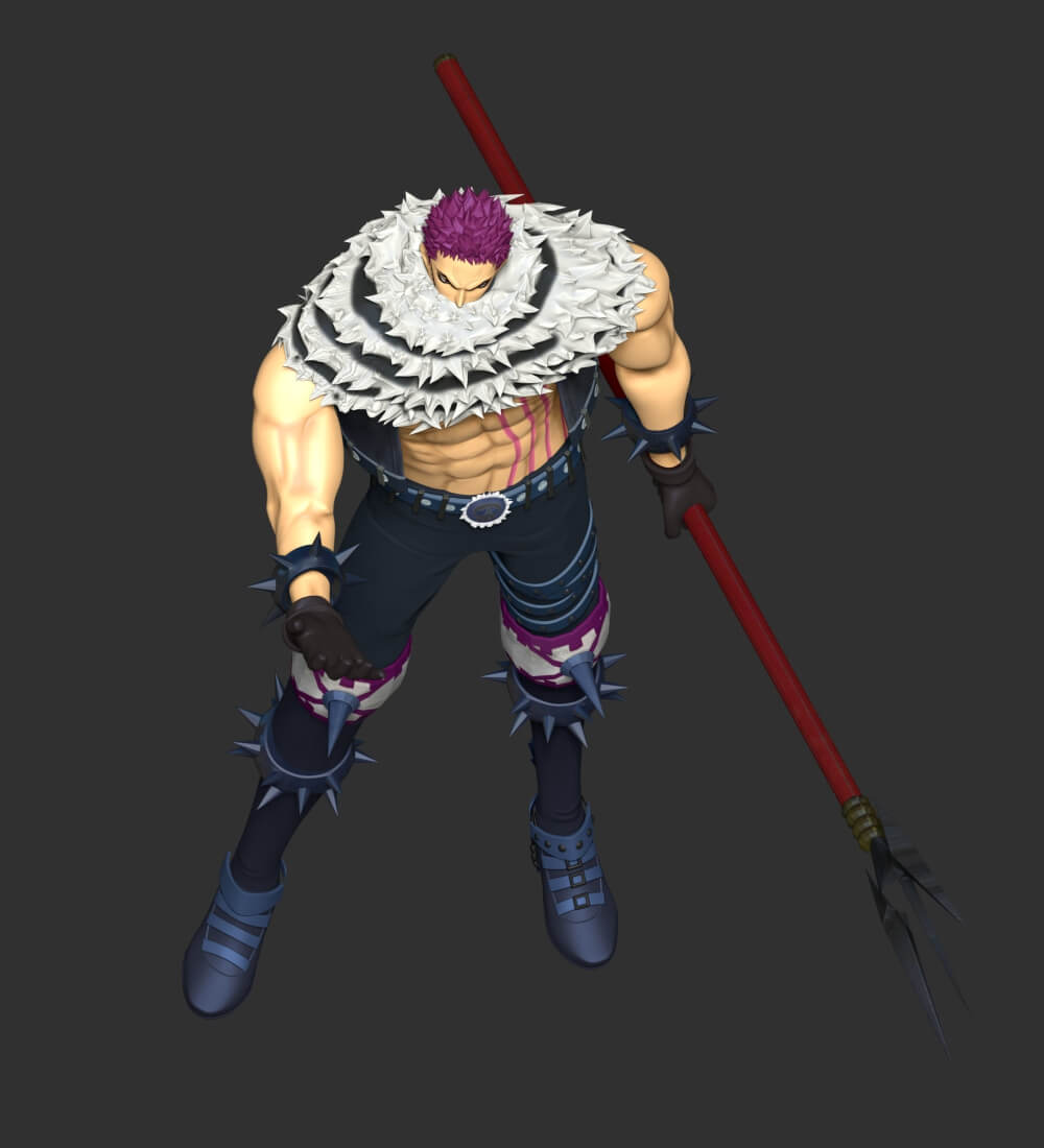 Charlotte Katakuri - One Piece 3D Model by lovemodel