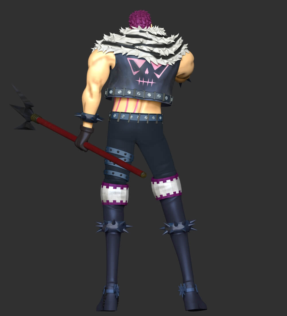 Charlotte Katakuri - One Piece 3D Model by lovemodel