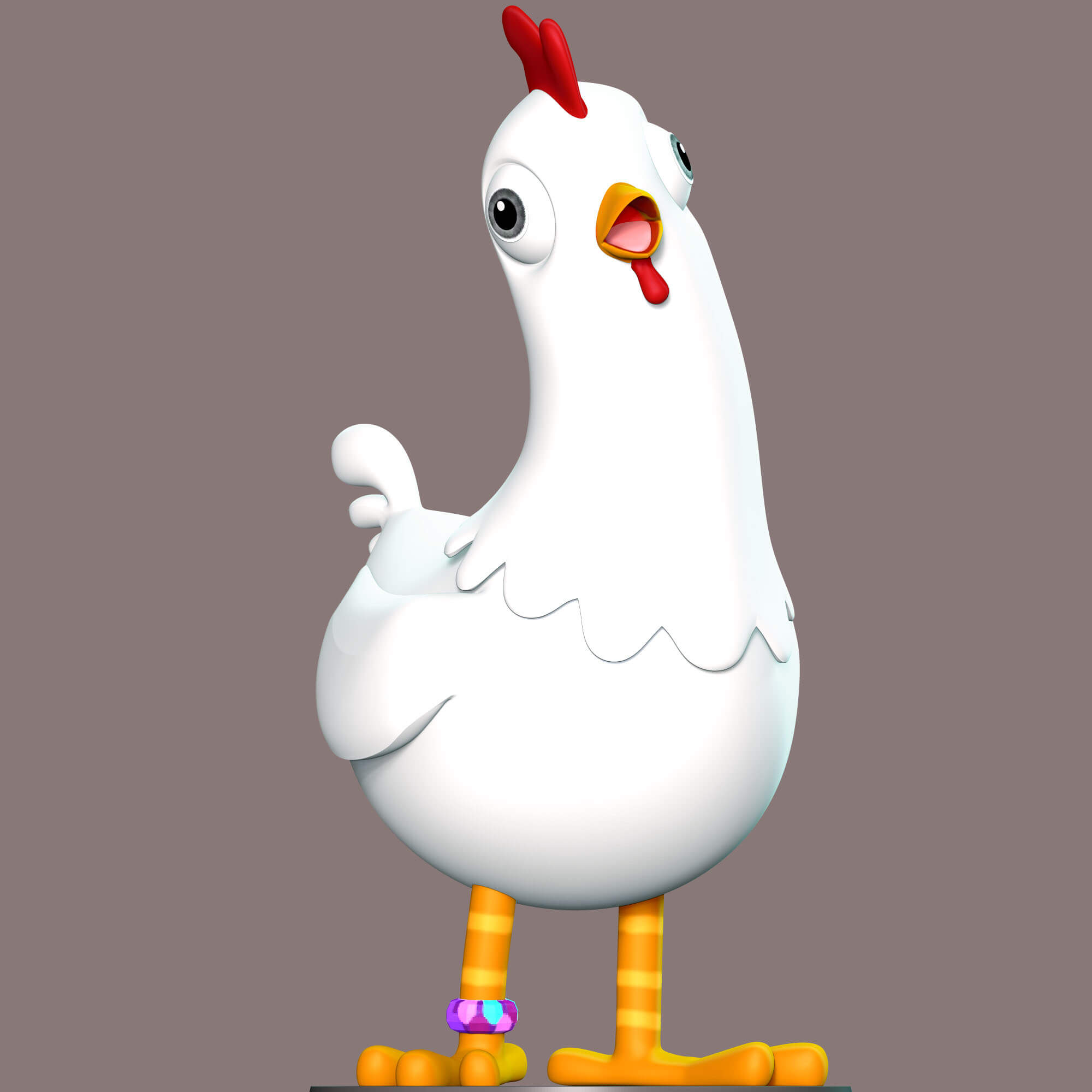 Chickaletta - Paw Patrol 3D Model by lovemodel