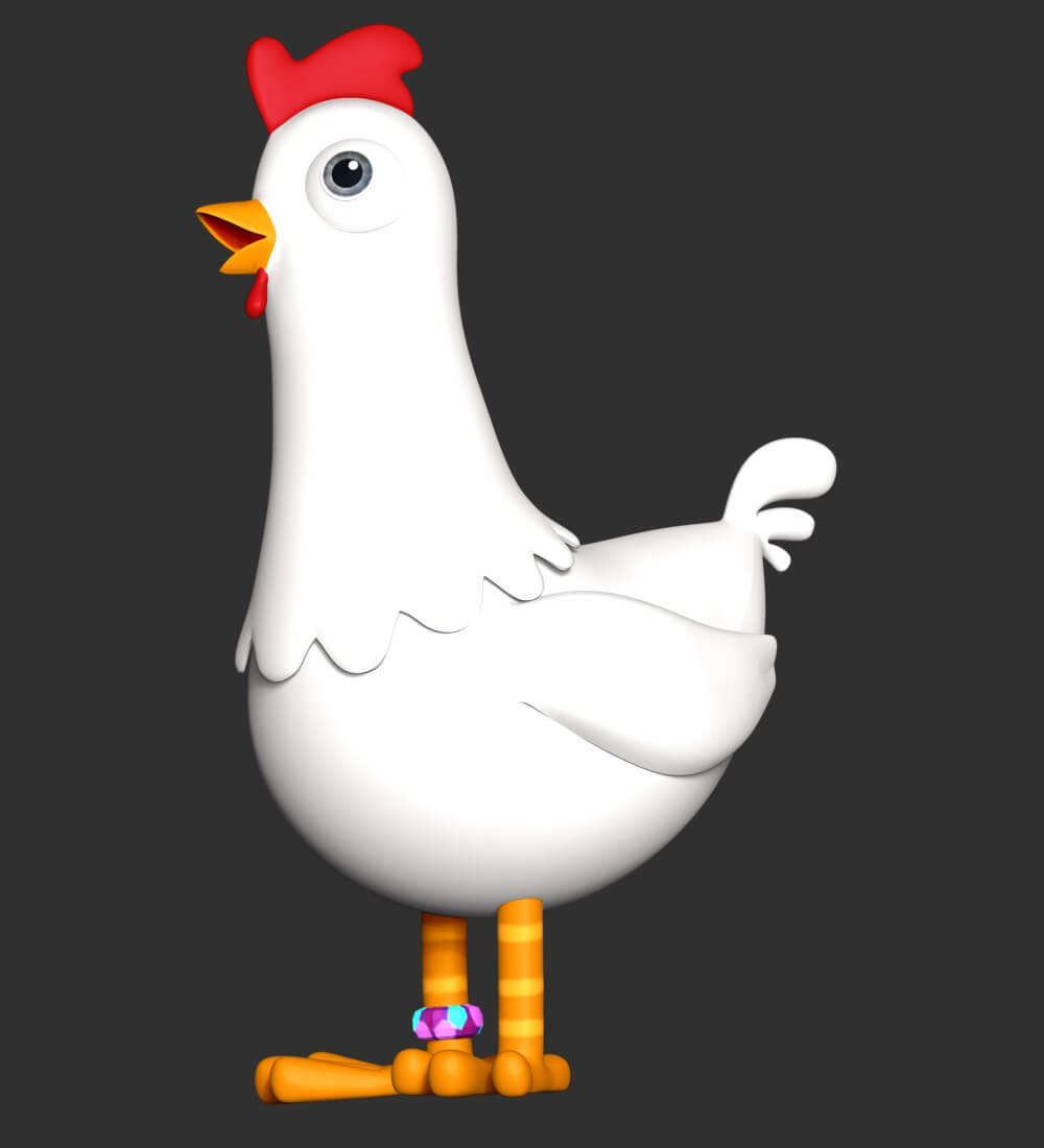 Chickaletta - Paw Patrol 3D Print Model by lovemodel