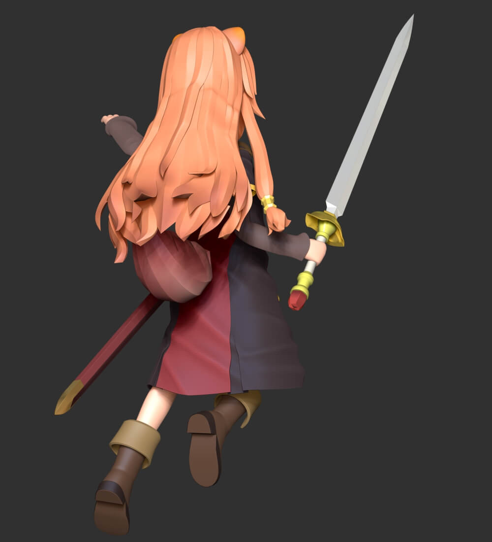 Child Raphtalia - The Rising of The Shield Hero 3D Print Model by lovemodel