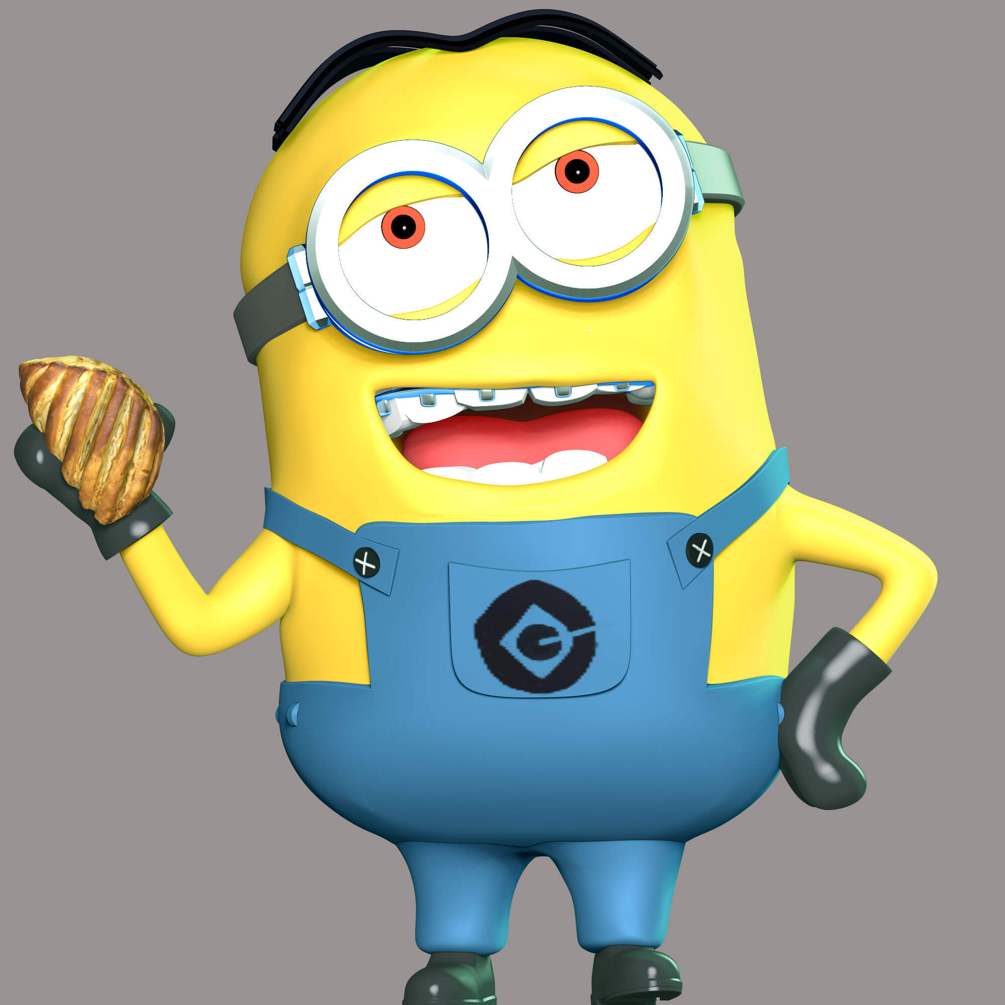 Dave - Despicable Me 3D Model by lovemodel