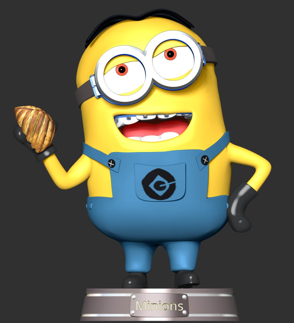 Dave - Despicable Me 3D Model by lovemodel